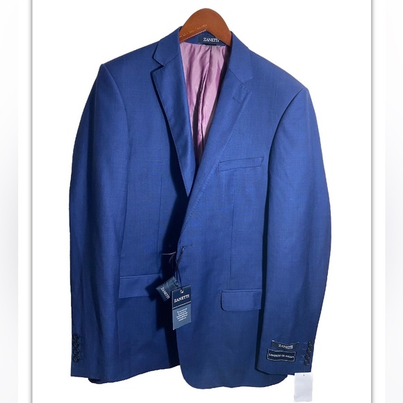 Zanetti | Suits & Blazers | New Zanetti Port Suit Jacket Lanificio Di ...
